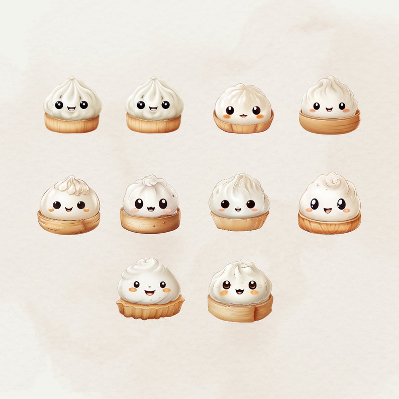 Dimsum Bao Dumpling Clipart, Transparent Png Clip Art, Animated ...