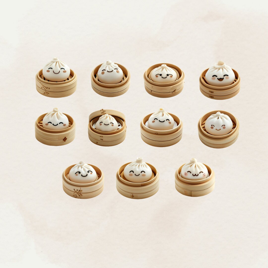 Vol. 2 Dimsum Bao Dumpling Clipart, Transparent Png Clip Art, Animated ...