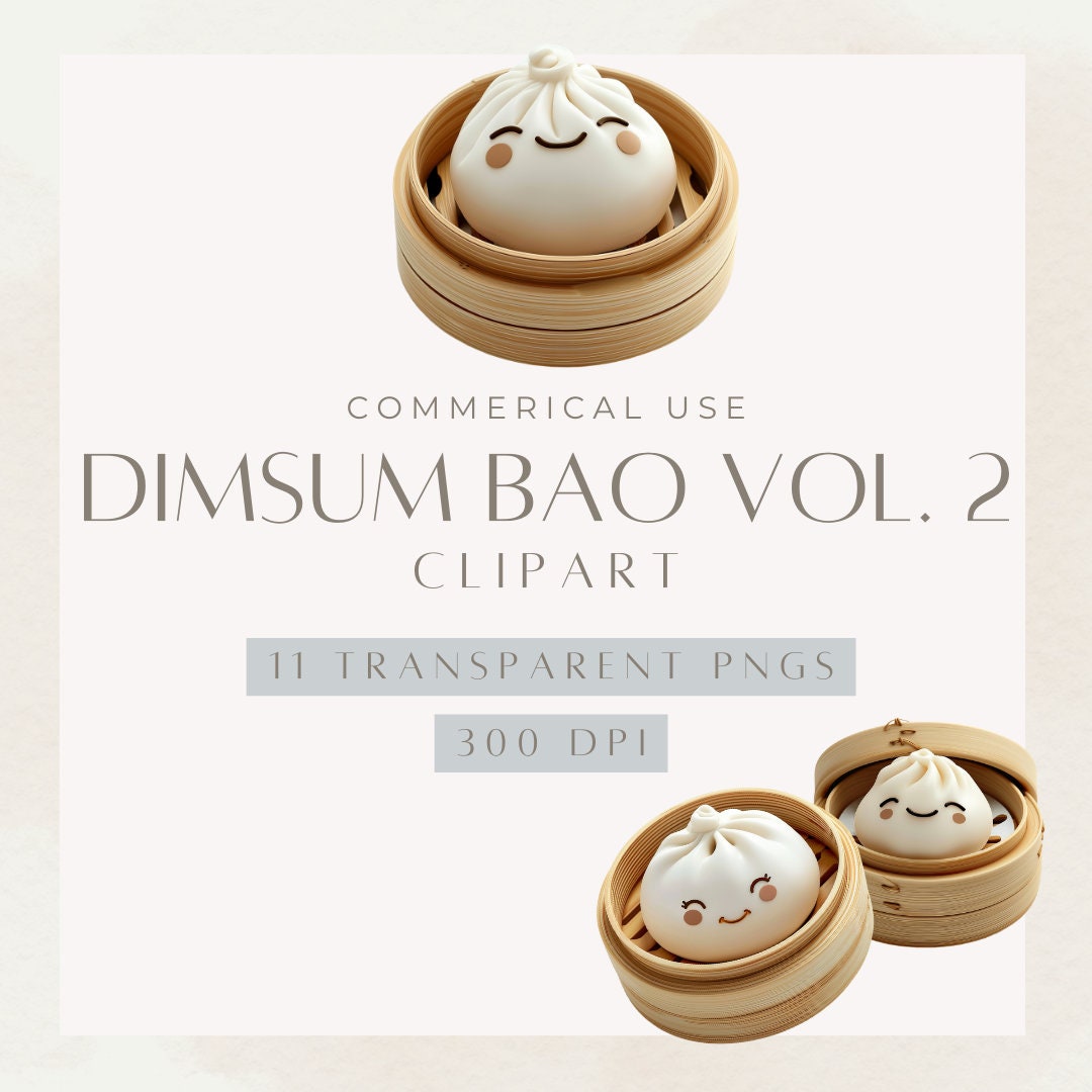 Vol. 2 Dimsum Bao Dumpling Clipart, Transparent Png Clip Art, Animated ...