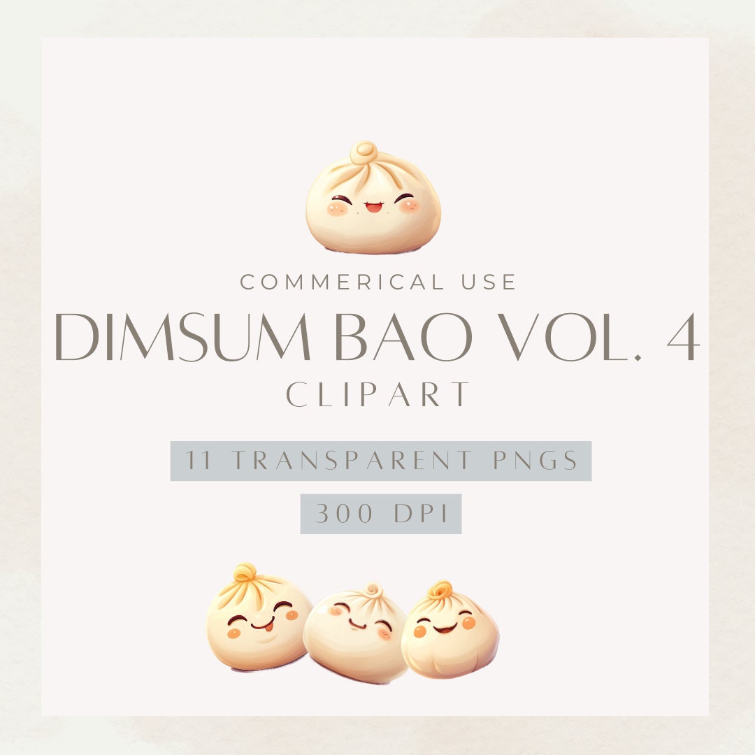 Vol. 4 Dimsum Bao Dumpling Clipart, Transparent Png Clip Art, Animated ...