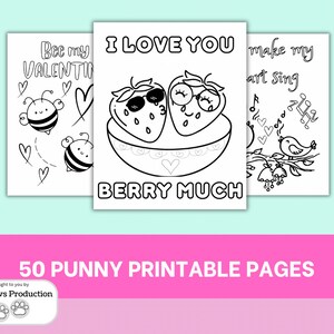 Color Fun Puns to Celebrate Valentine's Day - Etsy