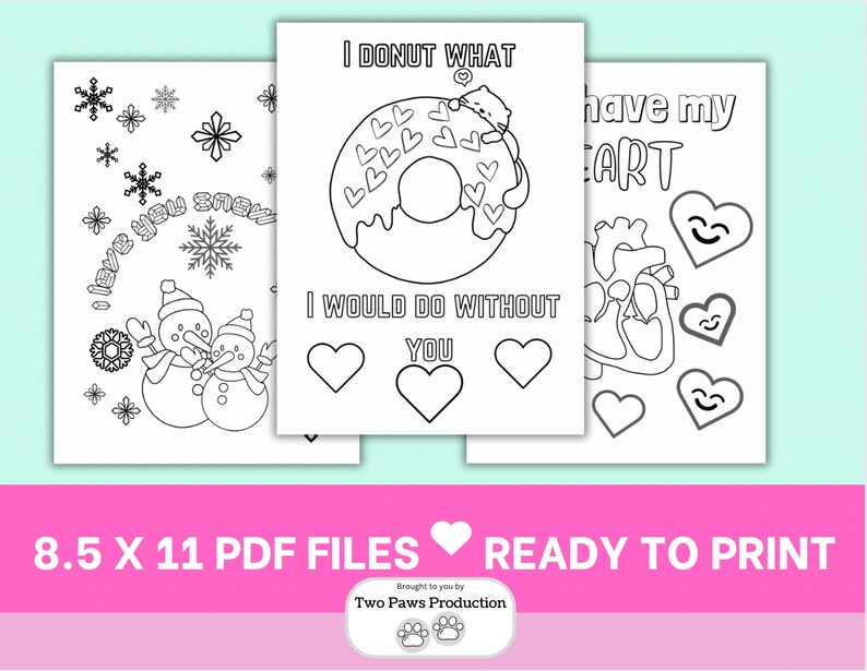 Color Fun Puns to Celebrate Valentine's Day - Etsy