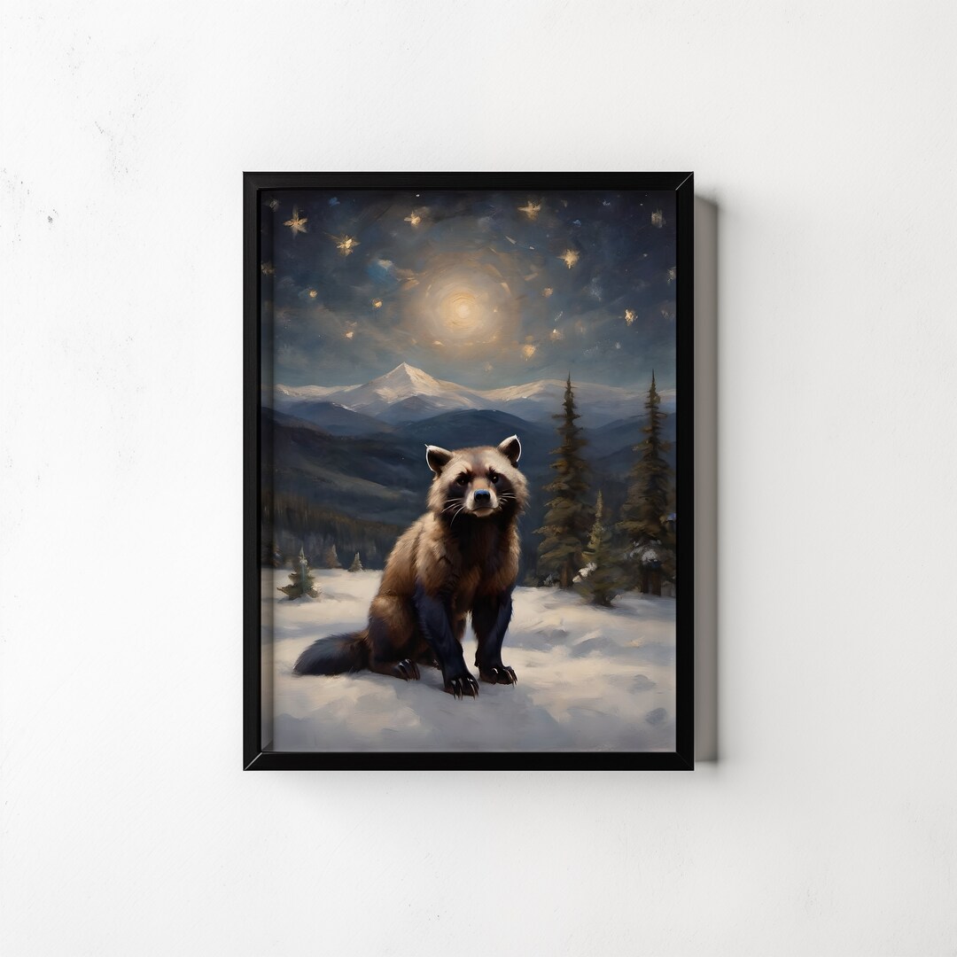 Wolverine's Winter Wonderland Printable Digital Download, Wolverine in ...