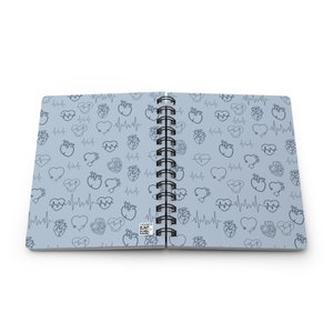 Cardiology Spiral Journal Graduation Gift for Doctor Student Notebook ...
