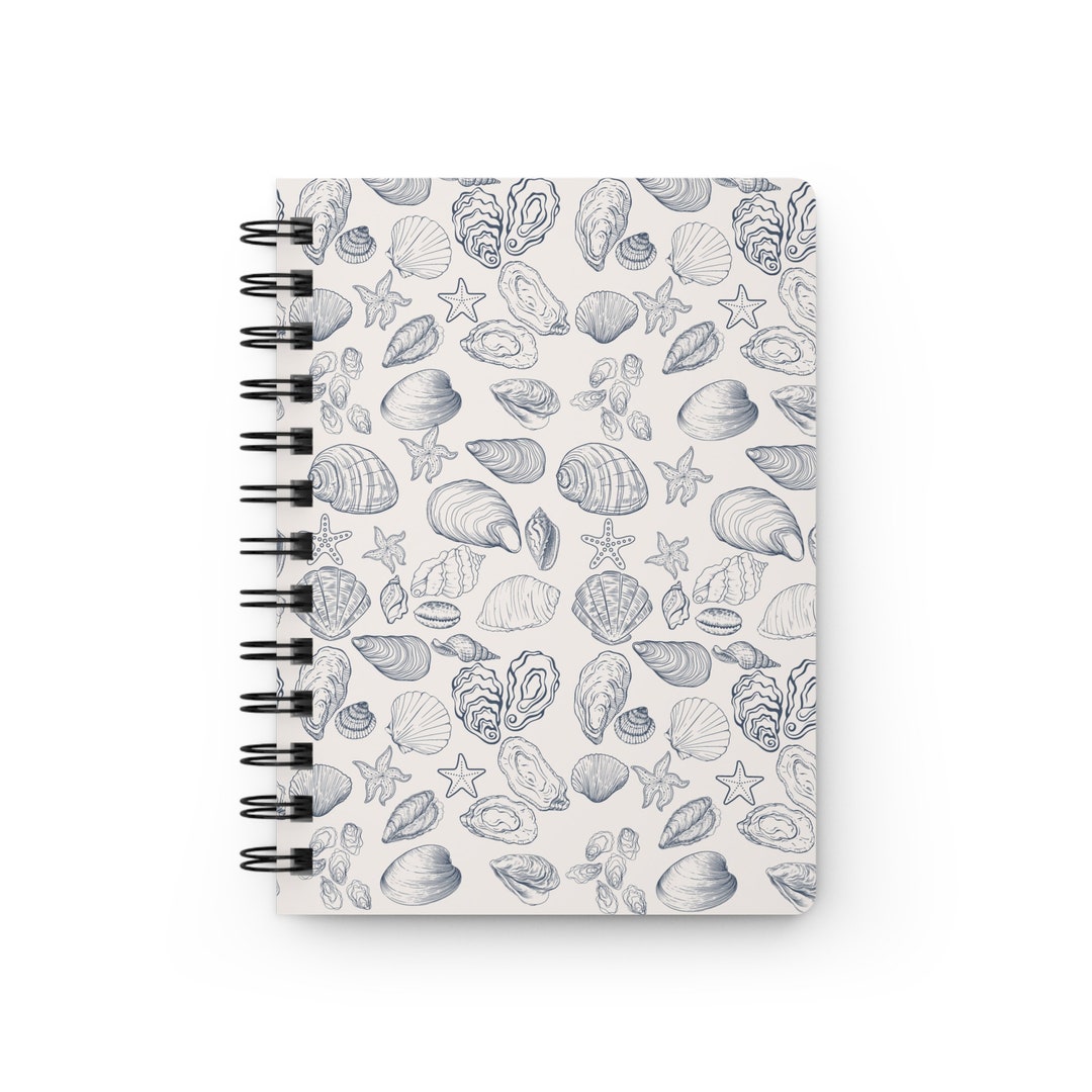 Seashell Journal Summer Gift for Friend Aesthetic Summer Gift for ...