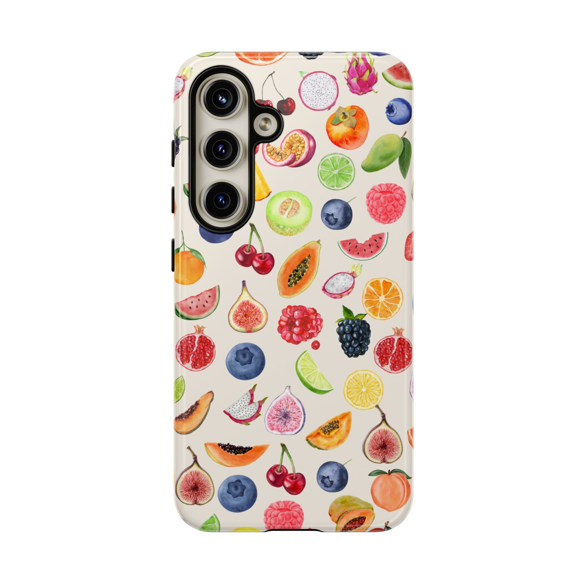 Fruit Phone Case Girly Fruit Collage Phone Cover Gift Cute Summer Phone ...