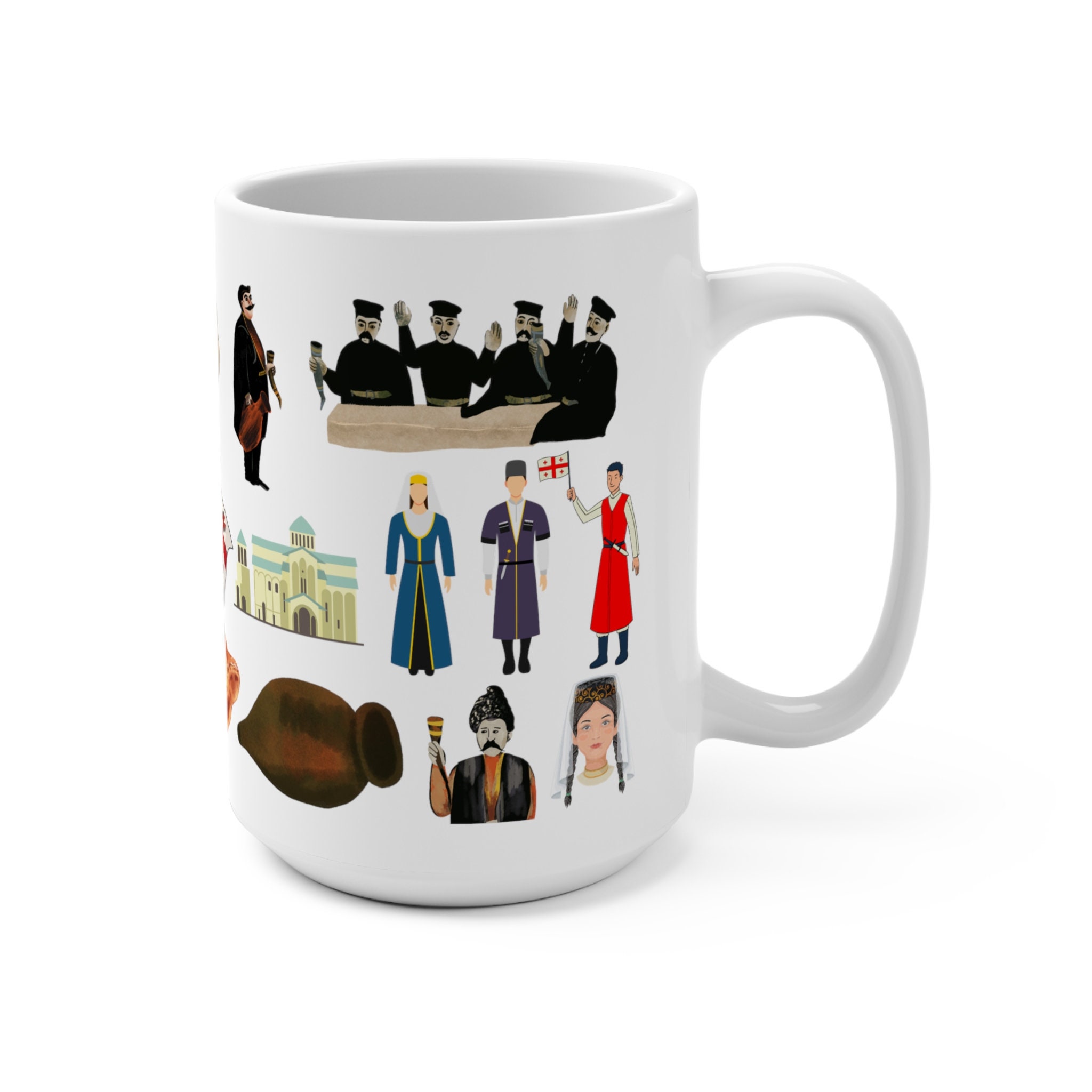 Georgian Mug,gift for Georgian,sakartvelo Mug,republic of Georgia Mug ...