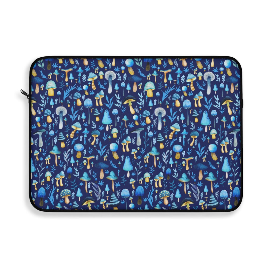 Mushroom Laptop Sleeve: Cottagecore Nature Computer Bag - Etsy