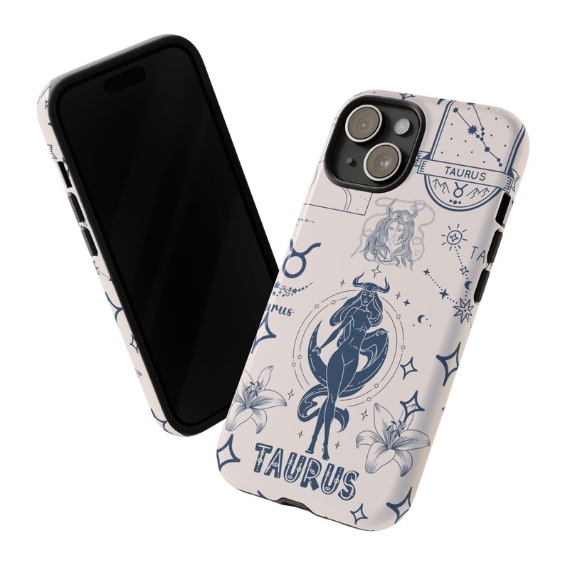 Taurus Zodiac Phone Case Taurus Gift Astrology Gift for Friend Taurus Birthday Gift Zodiac ...
