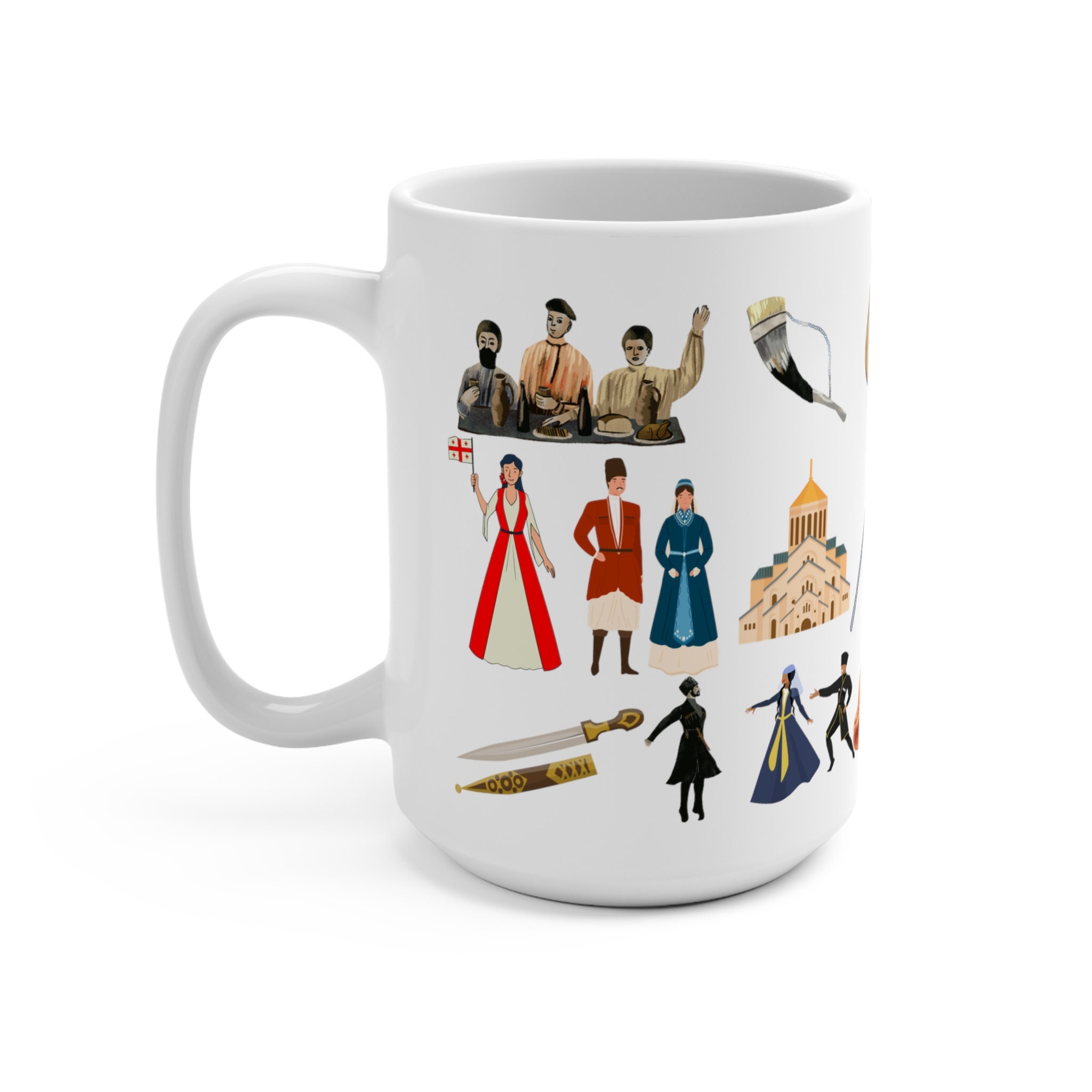 Georgian Mug,gift for Georgian,sakartvelo Mug,republic of Georgia Mug ...
