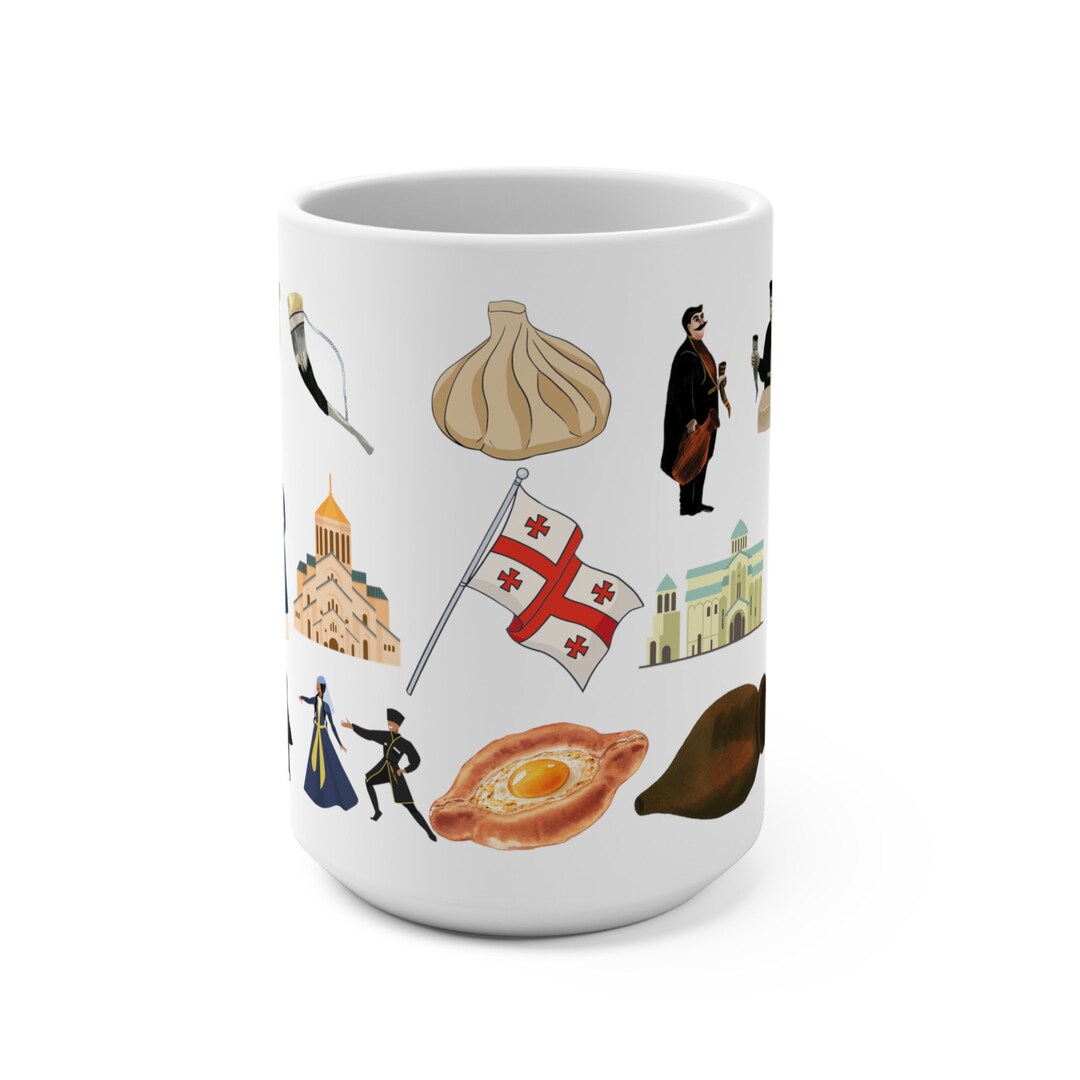 Georgian Mug,gift for Georgian,sakartvelo Mug,republic of Georgia Mug ...
