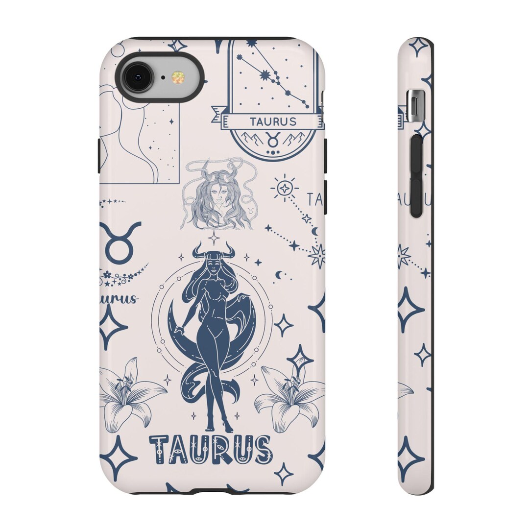 Taurus Zodiac Phone Case Taurus Gift Astrology Gift for Friend Taurus ...