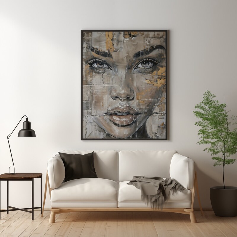 Monochromatic Art - Etsy