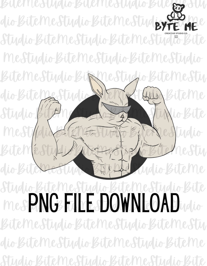 Gym Png, Bunny Png, Png Digital Download, Gym Bunny Png, Funny Png ...
