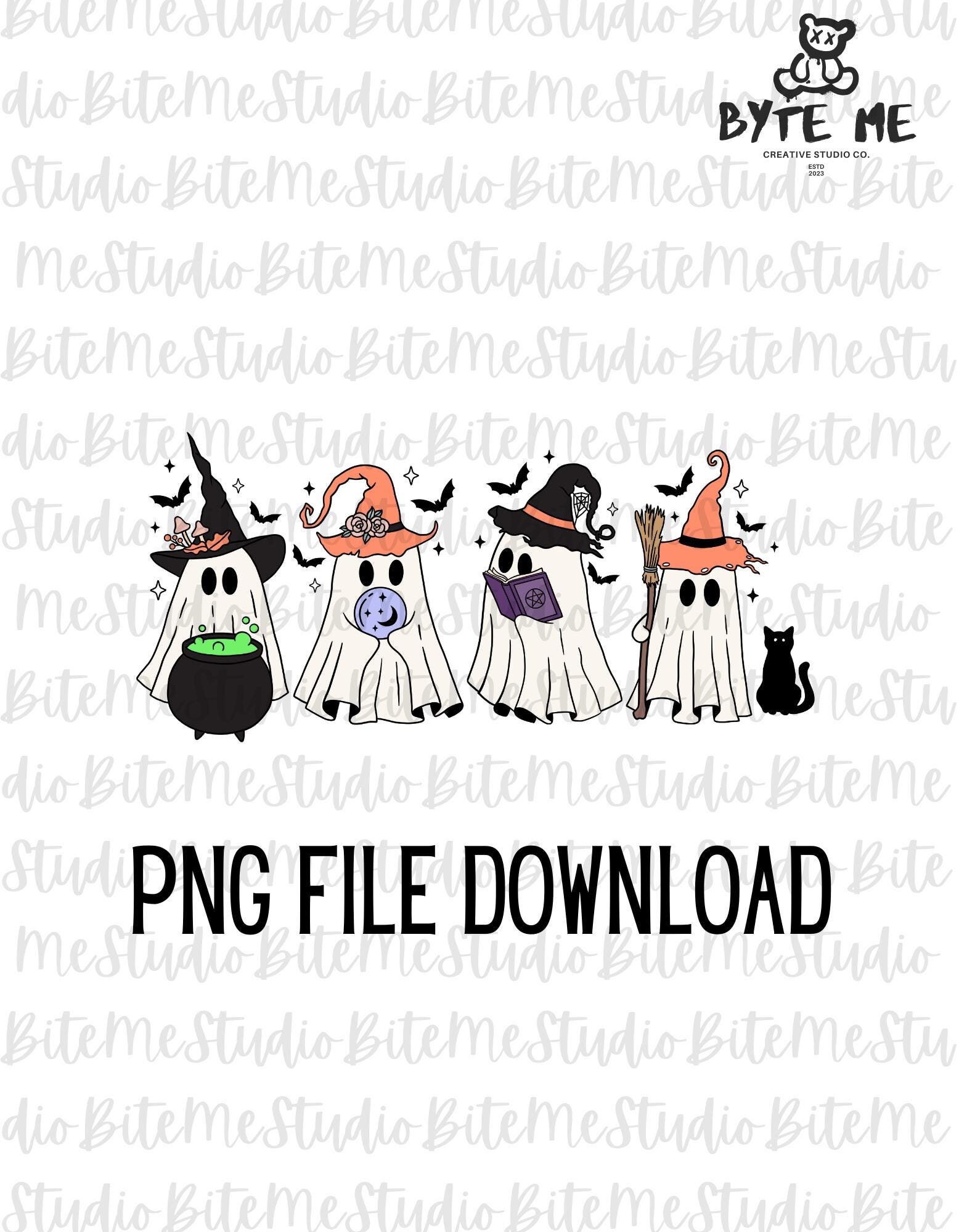 Ghosts Png, Pumpkin Ghost Png, Pumpkin Png, Witch Ghots Png, Halloween ...