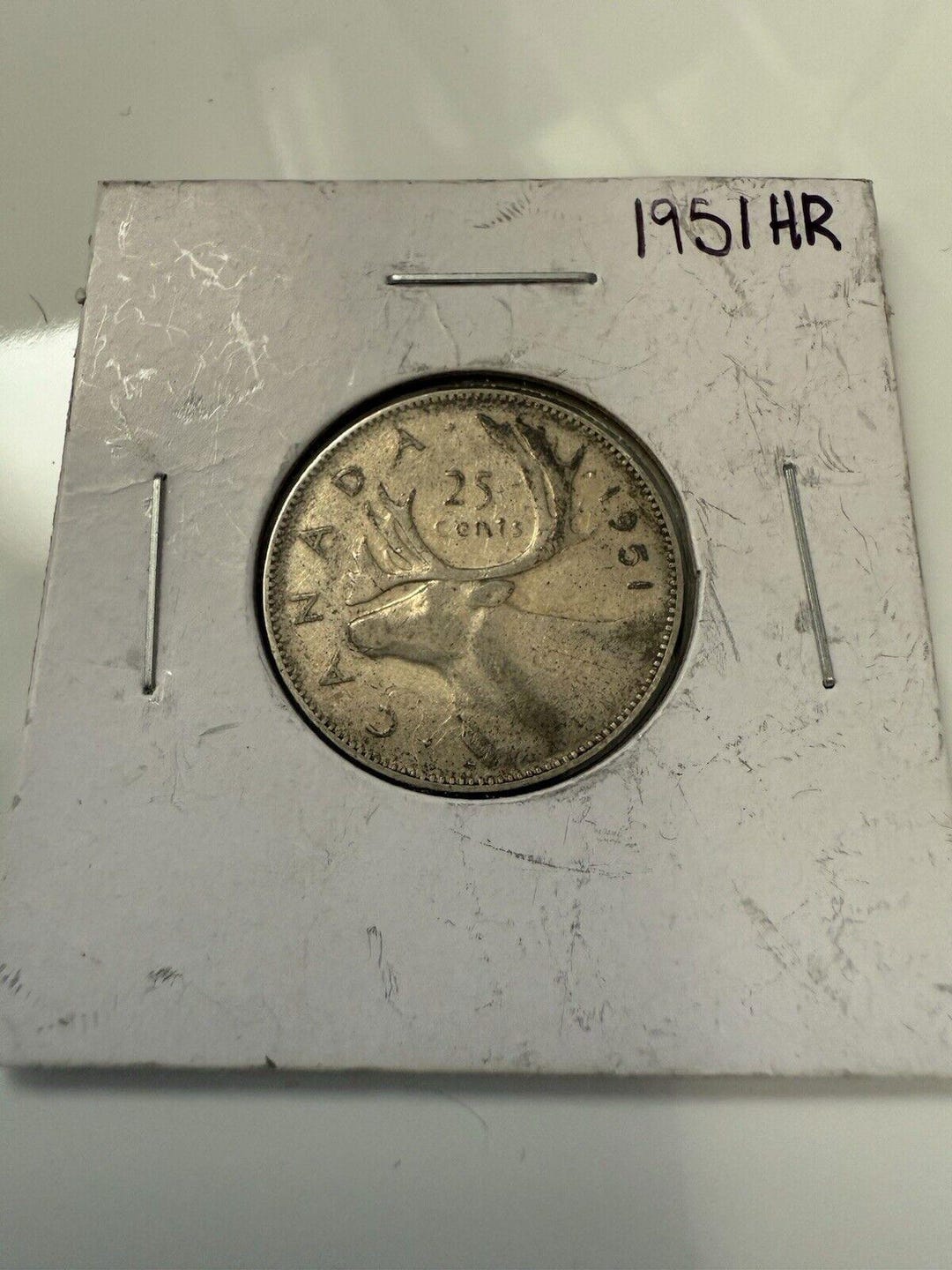 1951 Canada 25 Cents Coin Silver - Etsy