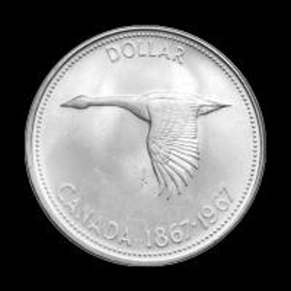 Canadian Silver Dollar Coin - Etsy Canada