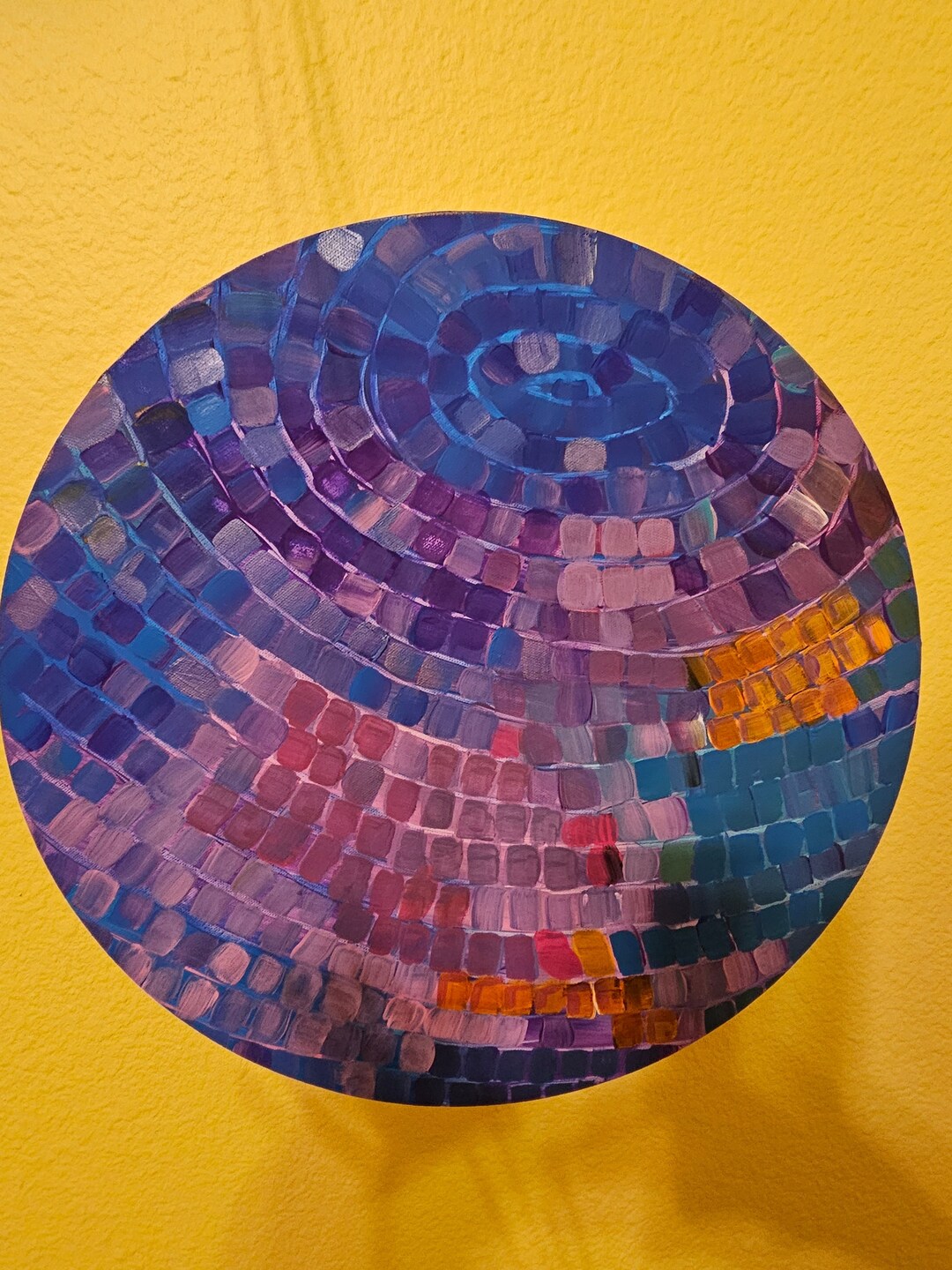 Disco Ball Painting - Etsy