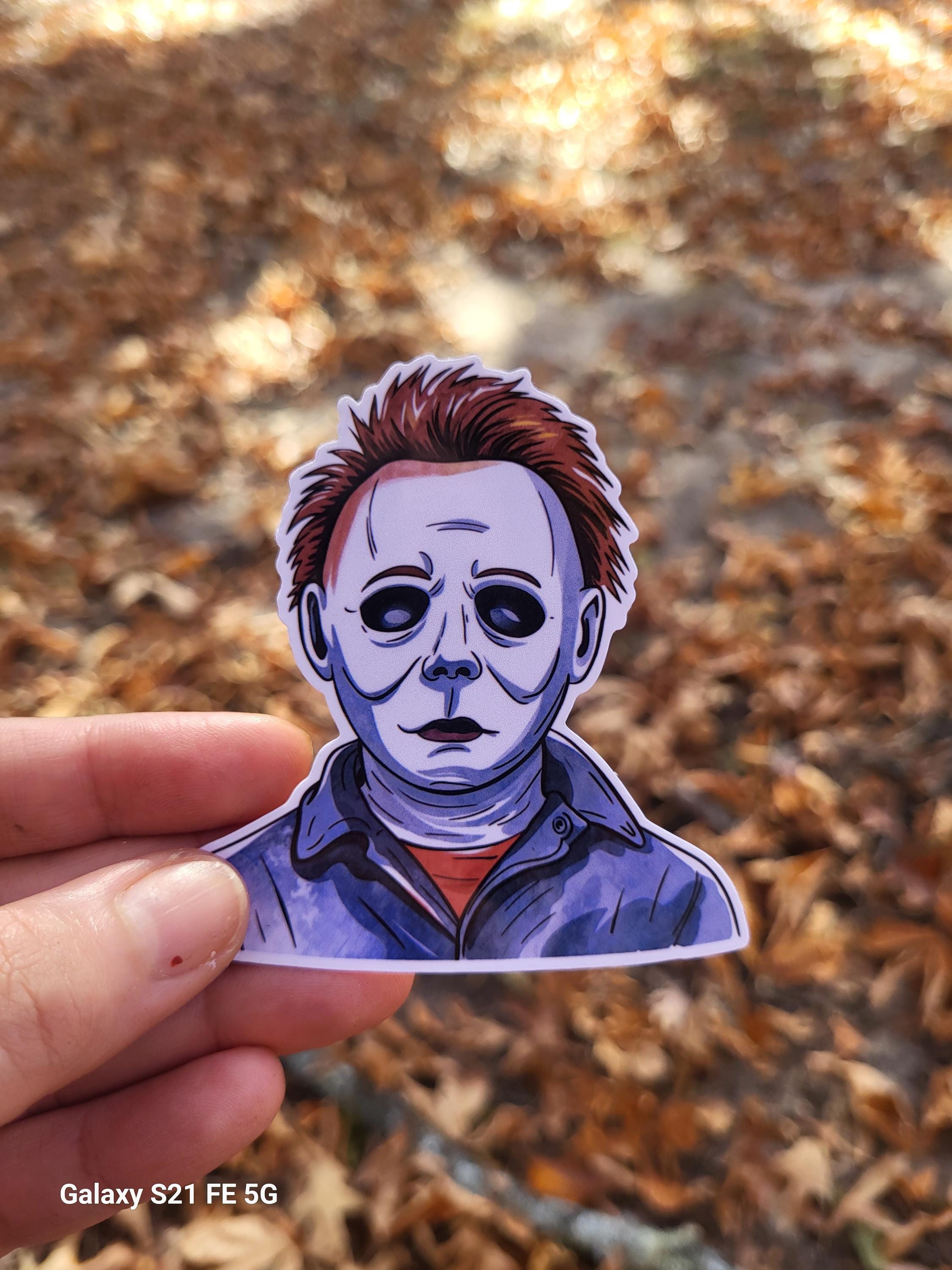 Michael Myers Sticker High-quality Waterproof & Laminated Vinyl Sticker ...