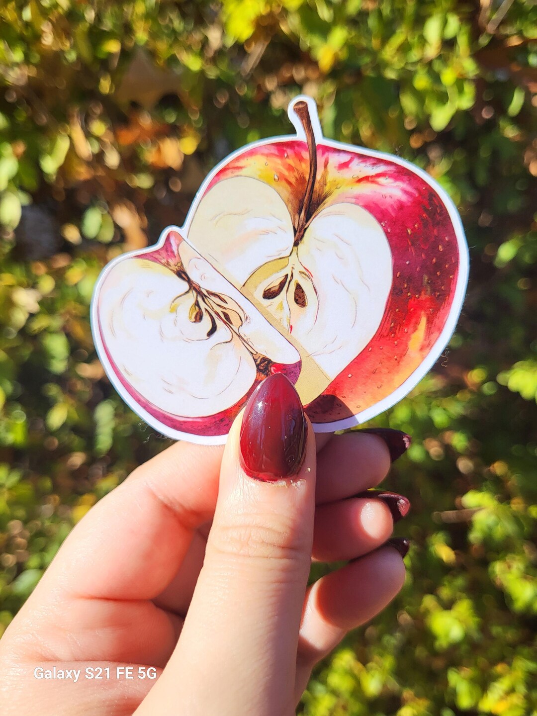 Handmade Honeycrip Apple Vinyl Sticker Bujo Waterproof Laminated High ...