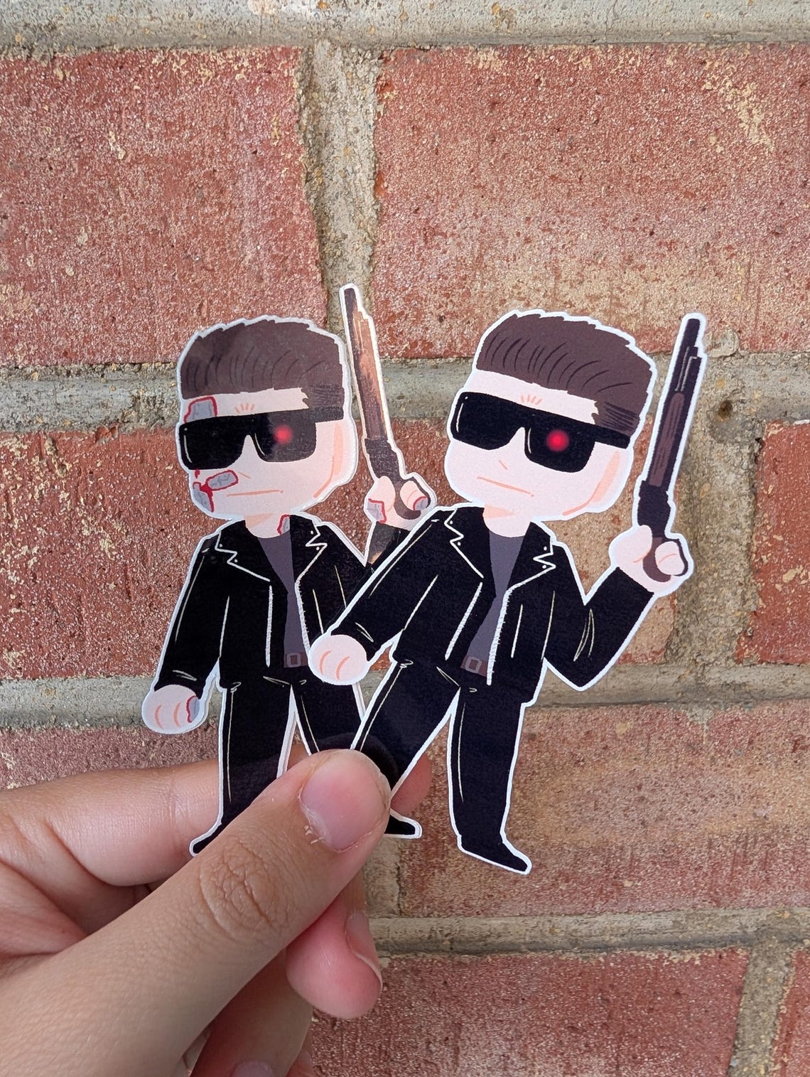 Terminator 2 Character Stickers - Etsy