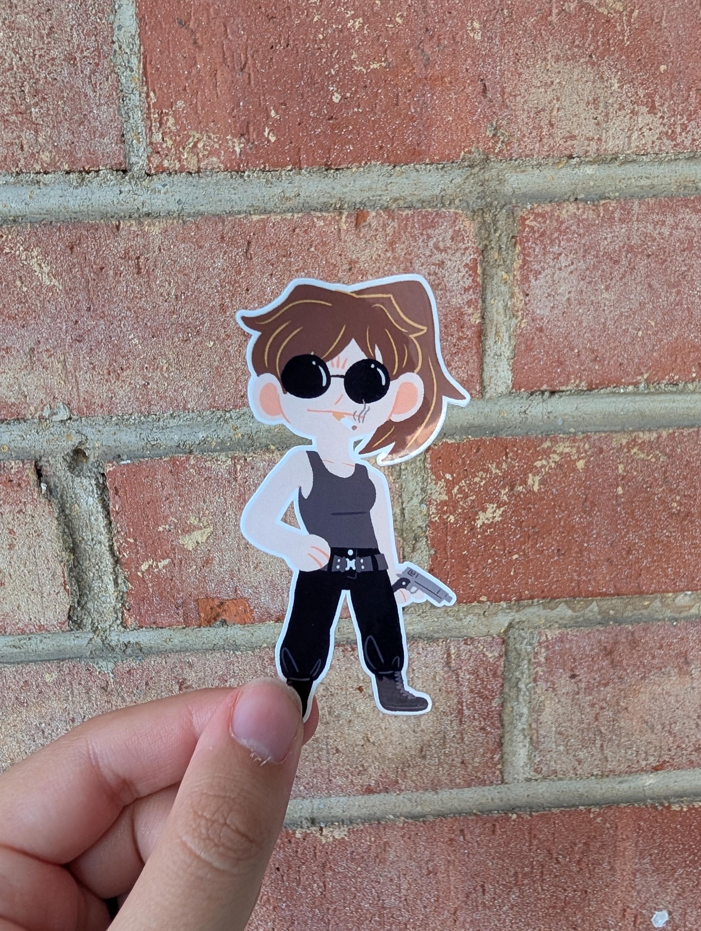 Terminator 2 Character Stickers - Etsy