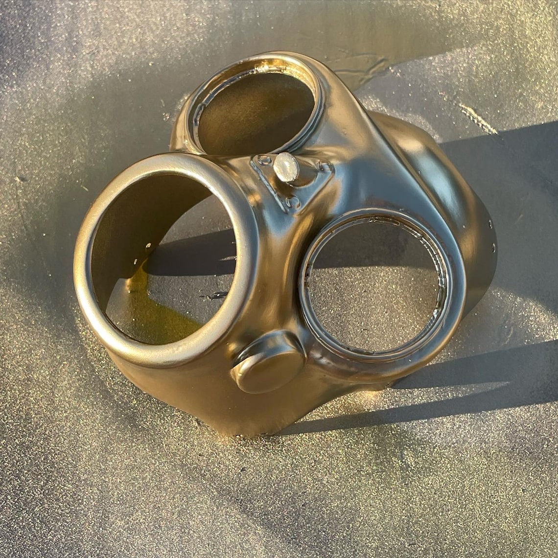 Sid Wilson Slipknot 25th Anniversary Gold Gas Mask miniature - Etsy