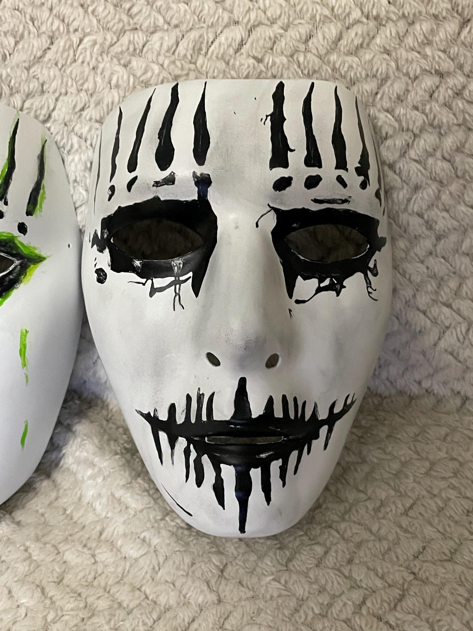 Slipknot Joey Jordison Stitch Mouth Self Titled Mask Replica (made to ...