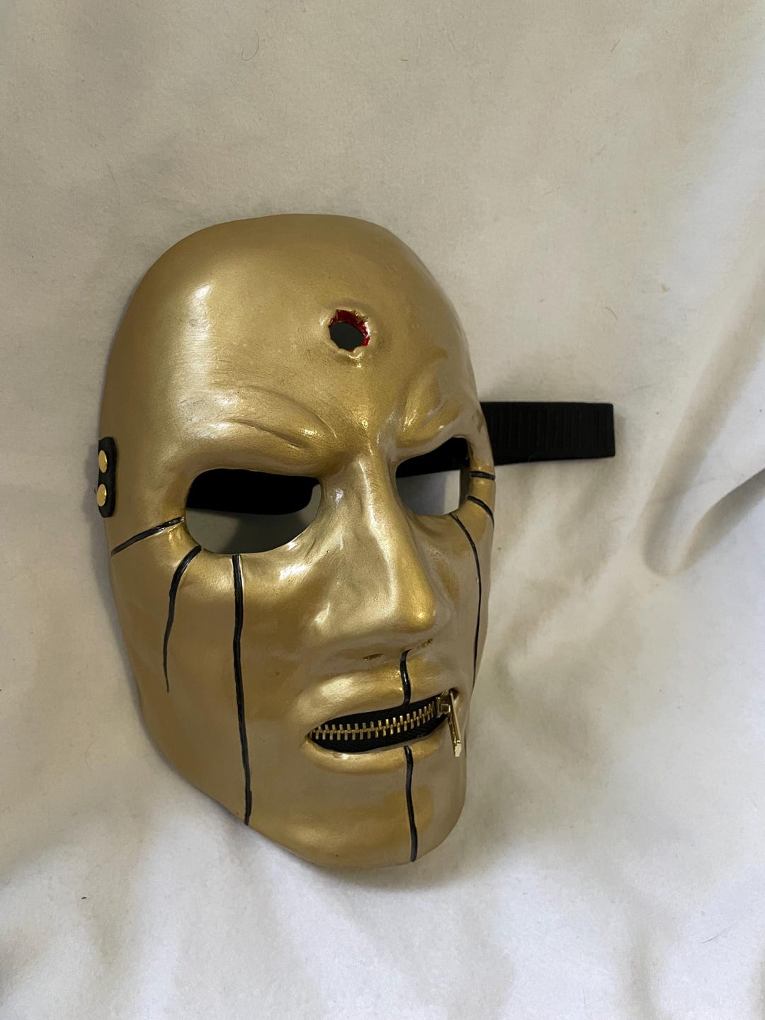 Eloy Slipknot Mask All Gold Custom 1 of 1 - Etsy