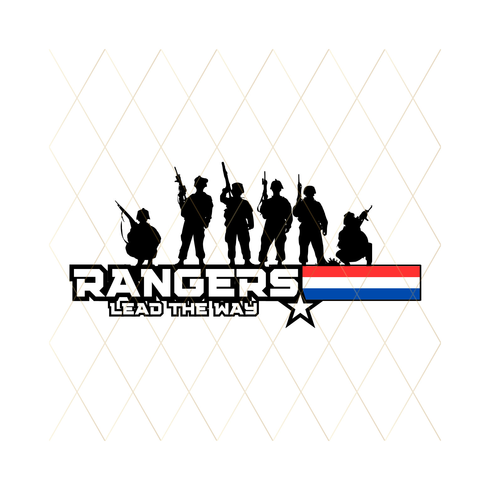 Rangers Lead the Way SVG PNG: Military Veteran Design (personal Use) - Etsy