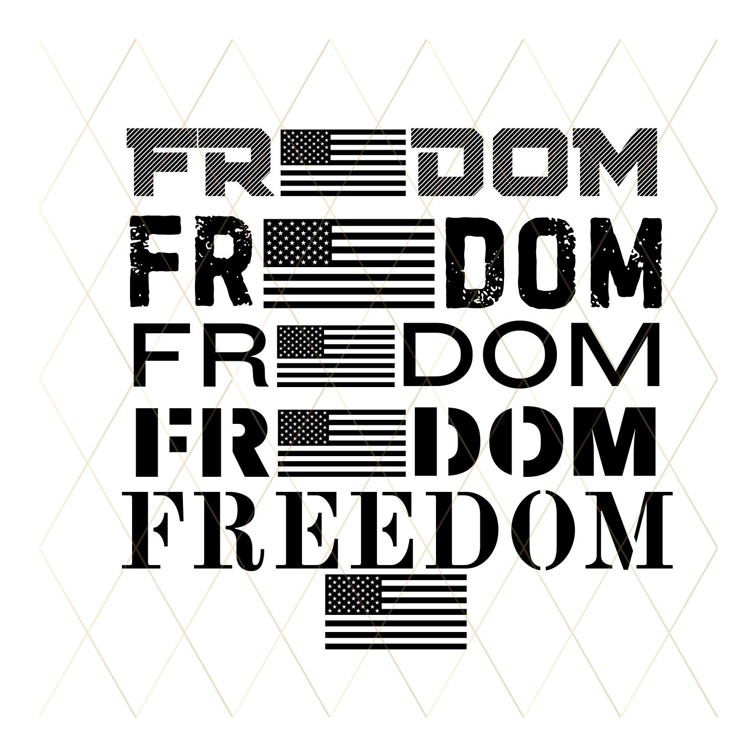 Freedom 16 Pack Zip File Svg Png, Cricut Files, Silhouette Files ...