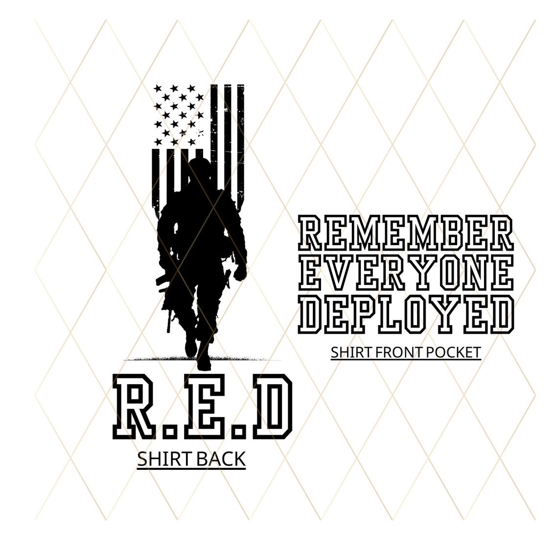 R.E.D. Svg, Png, Soldier Suicide Prevention Svg, Soldier Svg, Cricut ...
