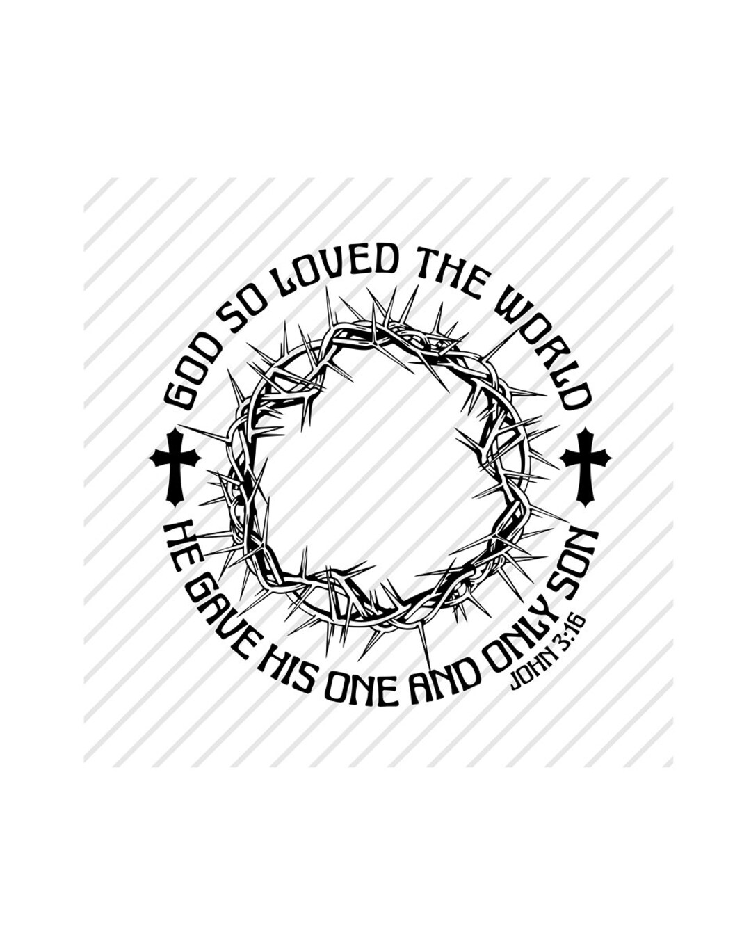 John 316 Svg, Christian Svg, Self Love Svg, Easter Svg, Worthy Svg, You ...