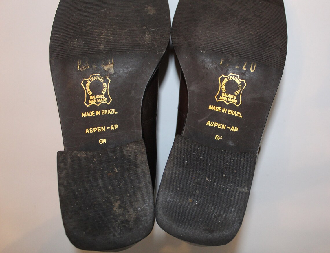 PAZZO Brown Leather & Cowhide Booties, Women’s Leather N Fur Ankle ...