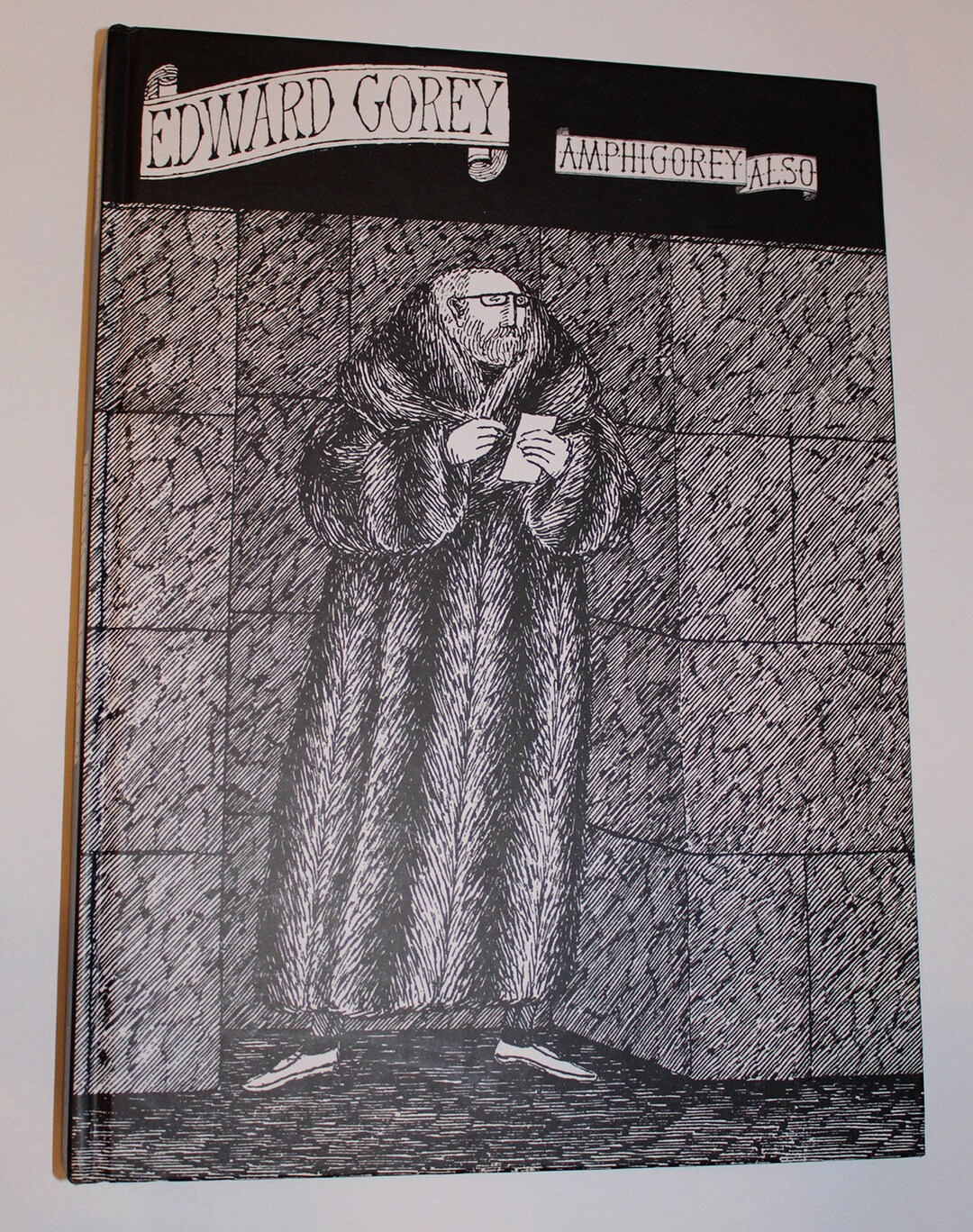 Edward Gorey Amphigorey Also, Art Book, 80s Illustrated Book, Published ...