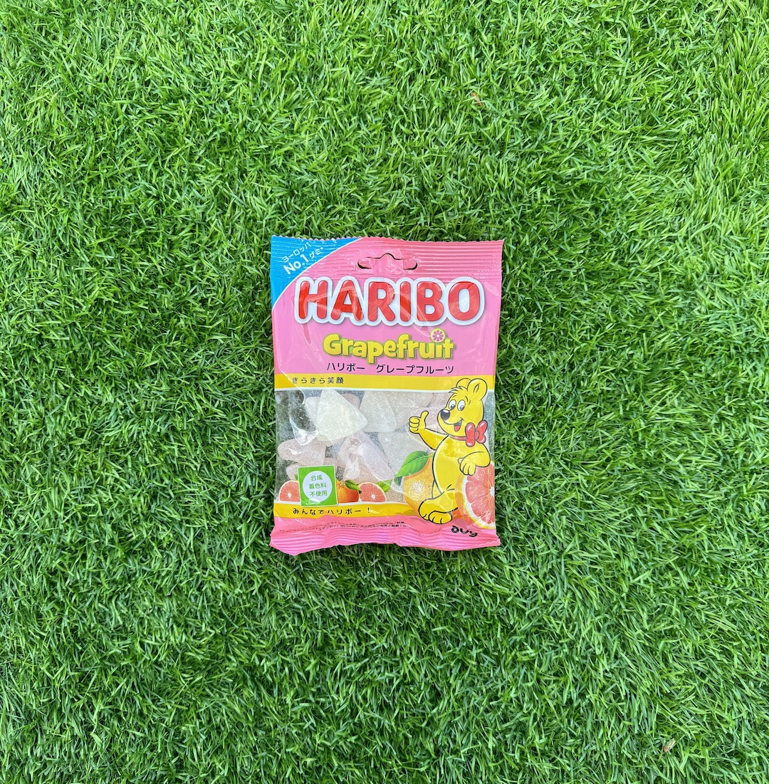 Haribo Japan grapefruit Flavored - Etsy