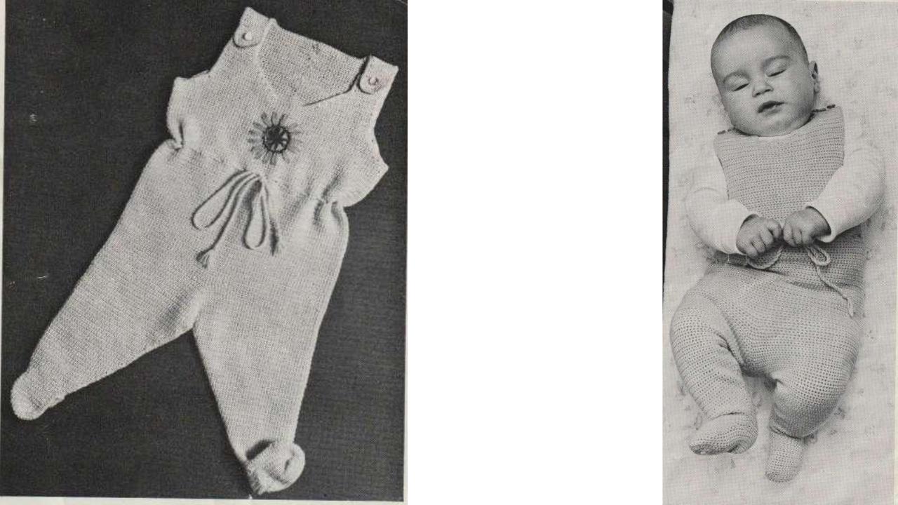Vintage 1960's Crochet Treasures - Crochet Pattern Book (baby Clothes ...