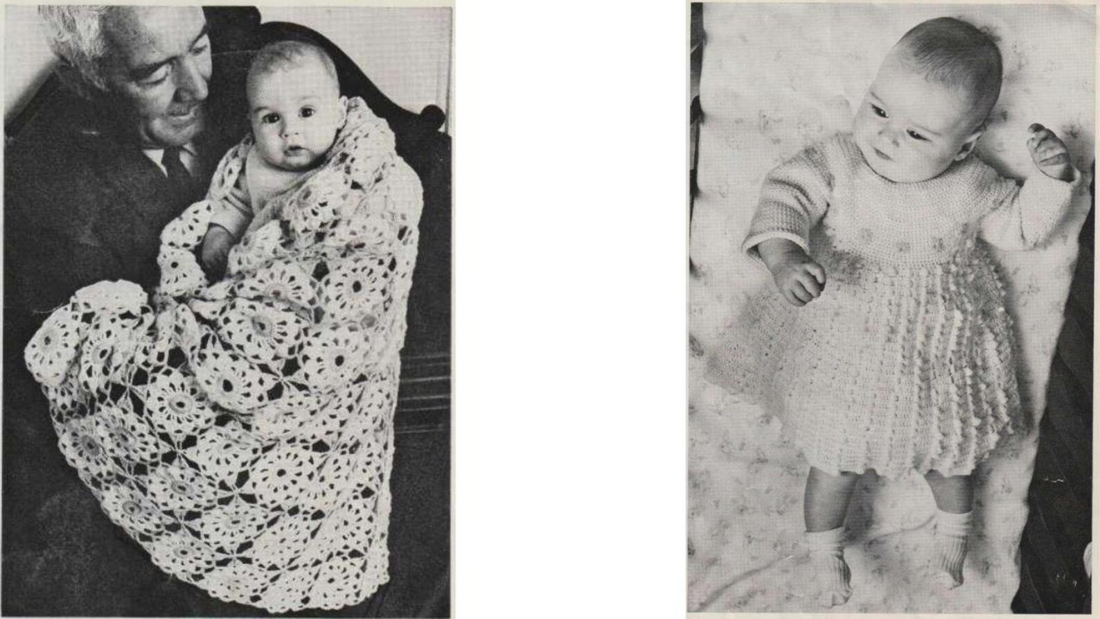 Vintage 1960's Crochet Treasures - Crochet Pattern Book (baby Clothes ...