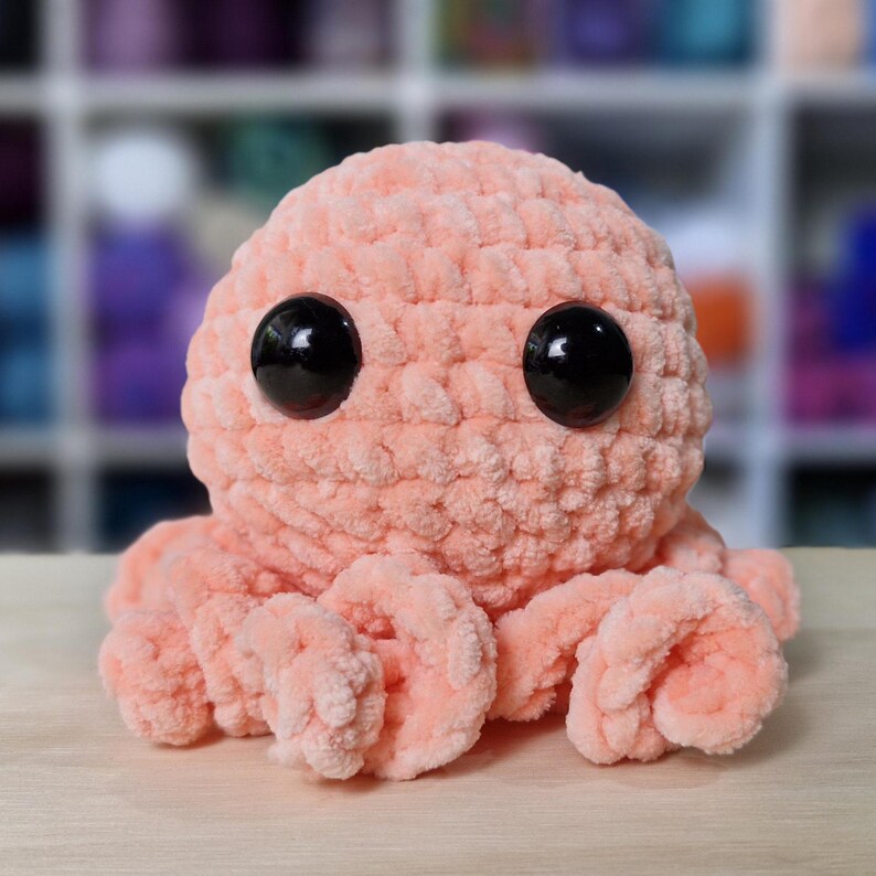 Amigurumi Octopus (no Sew) Crochet Pattern - Digital Download Only - Etsy
