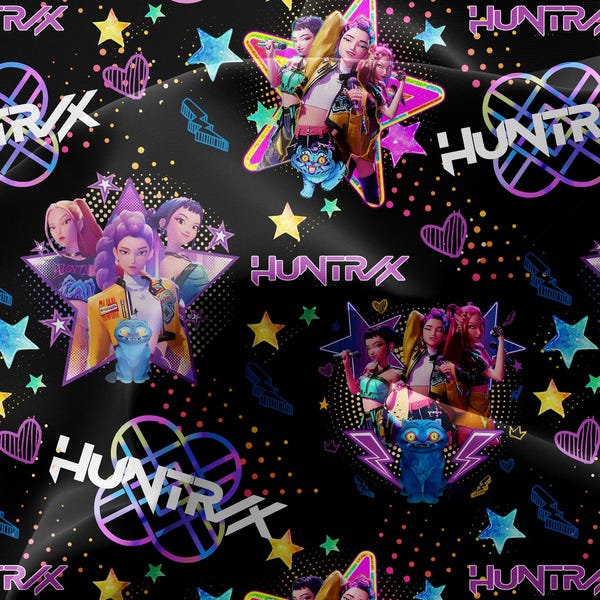 Huntrix Paper Doll - Etsy