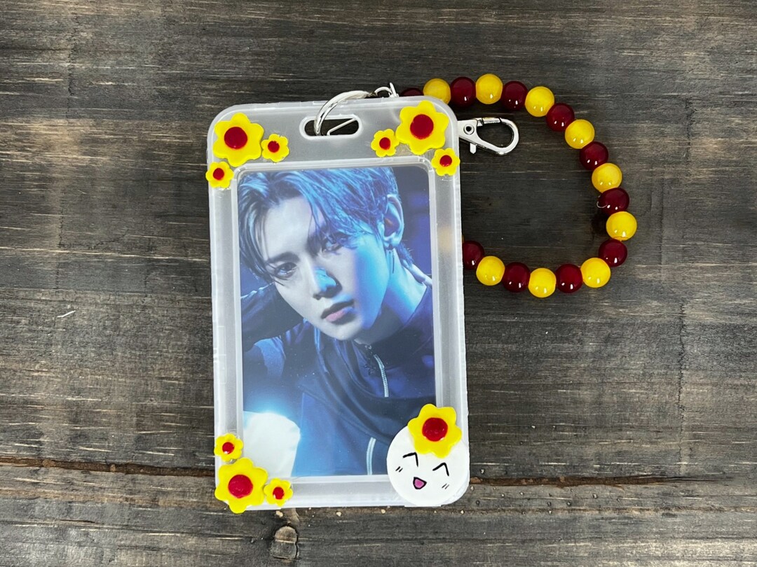 Ateez Hehetmon Inspired Yeosang Photocard Holder - Etsy