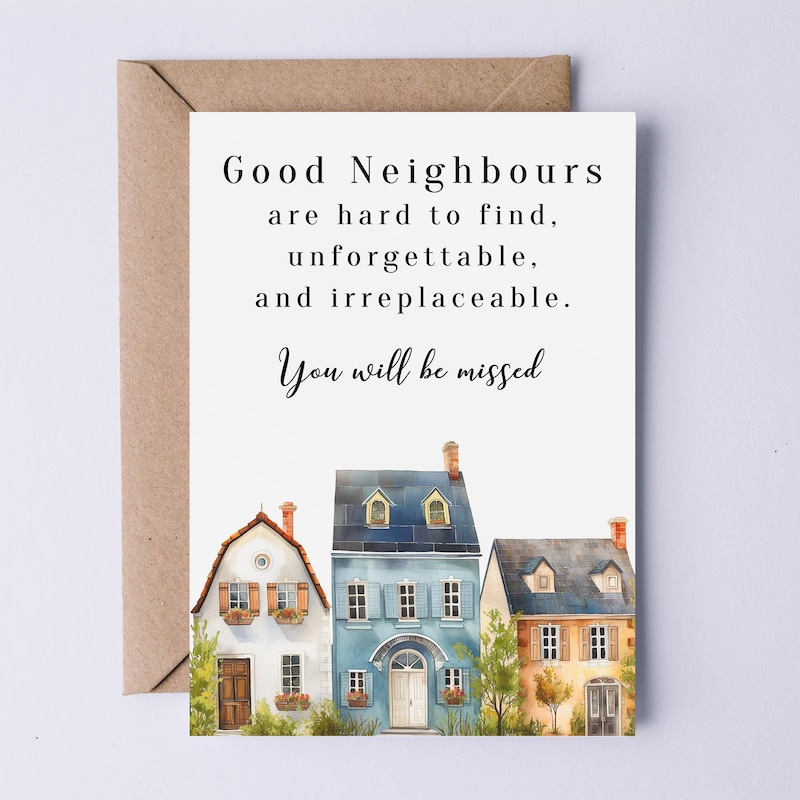 Goodbye Card - Etsy