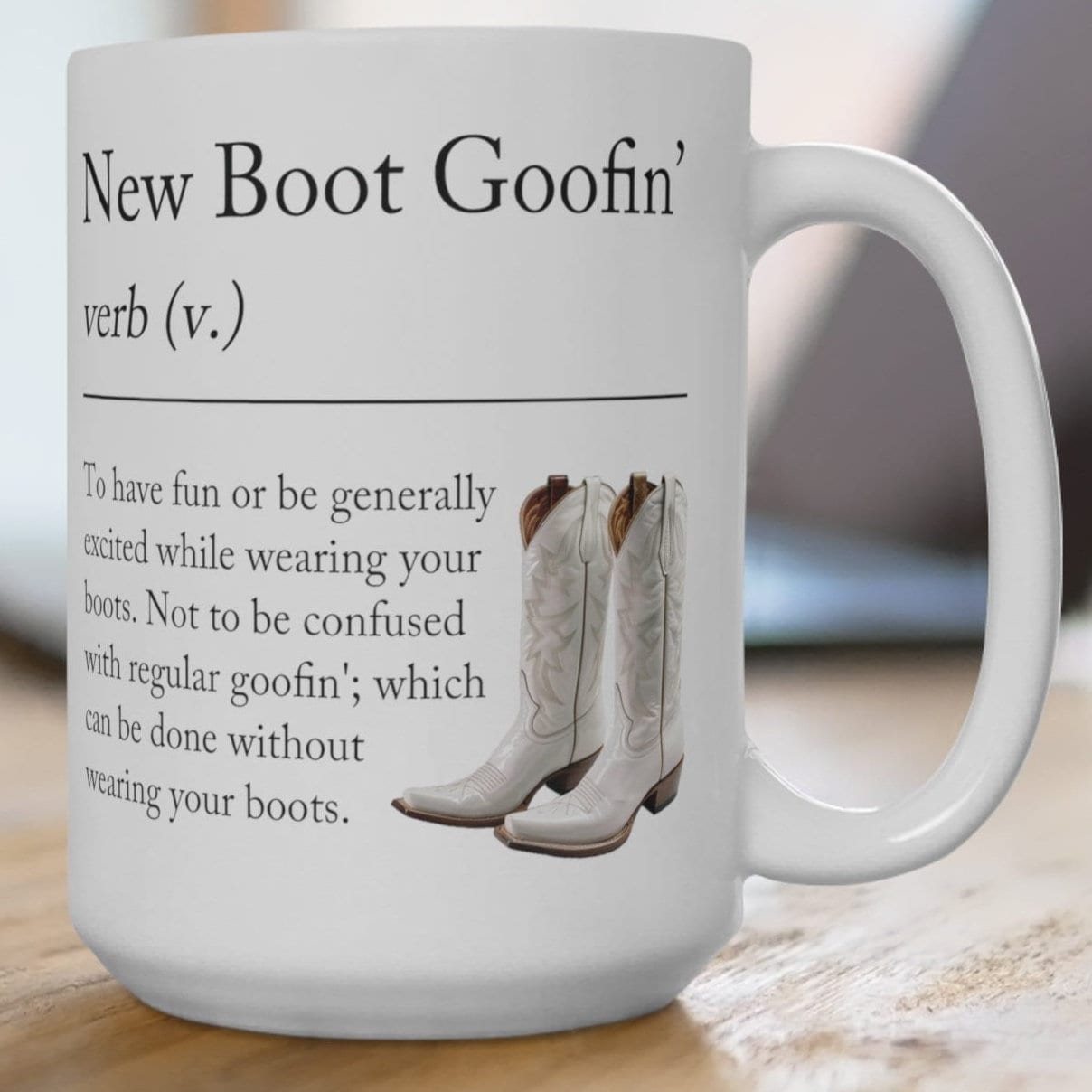 New Boot Goofin Coffee Mug for Procrastination, Gift for Dad, Coffee ...