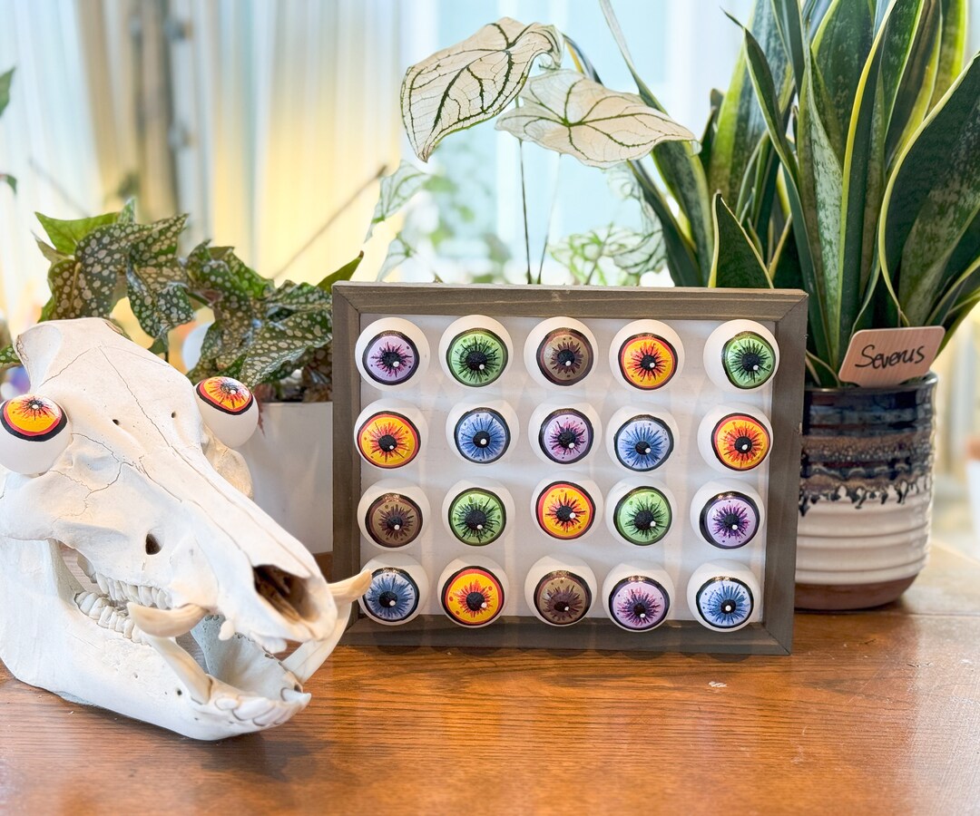 Original Handpainted Eyeball Art - Etsy