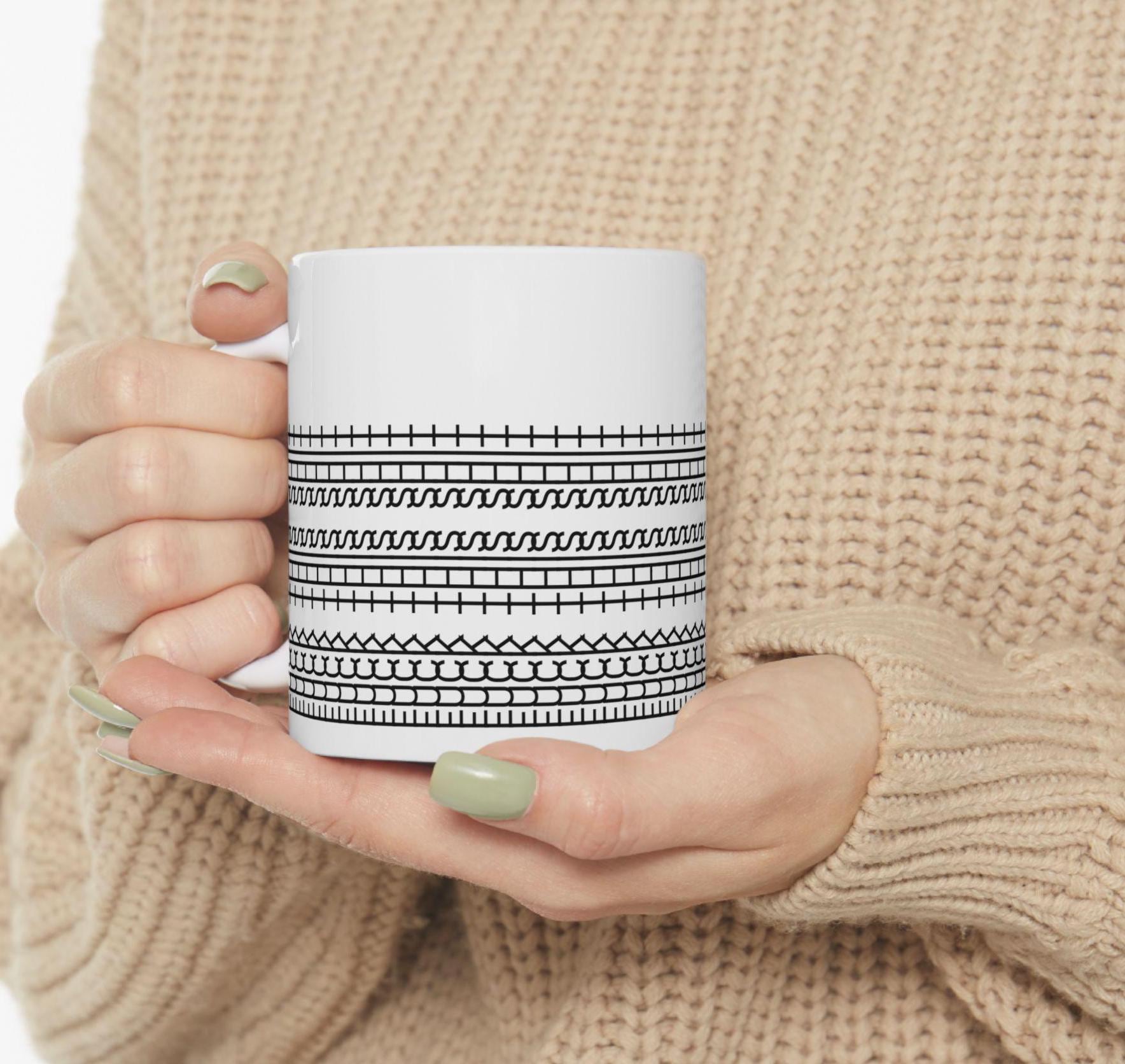 Fuck This Shit Hidden Message Coffee Mug - Funny Unique Mug for Friends ...