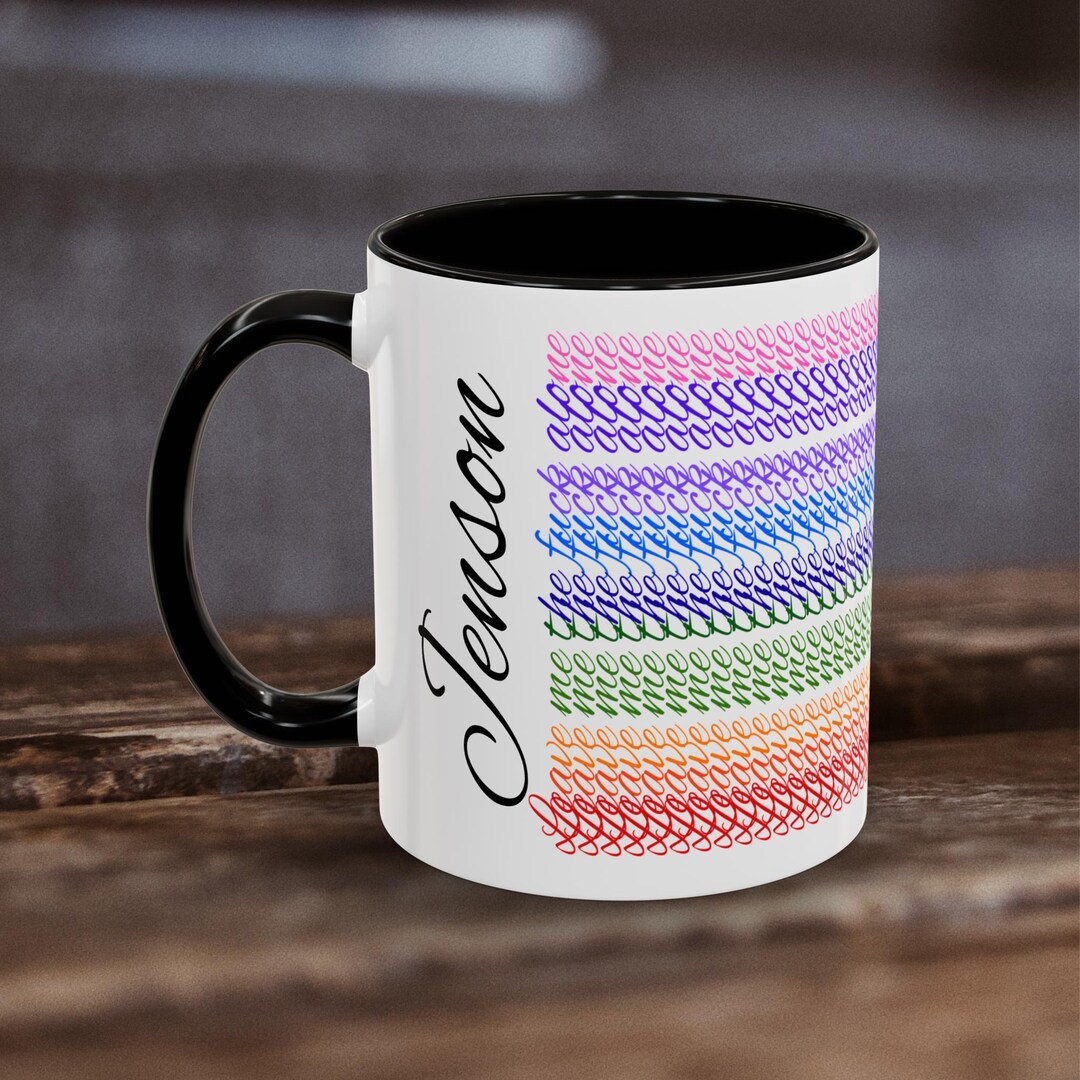 Personalized Hidden Message Mug – Custom Secret Surprise Coffee Mug ...