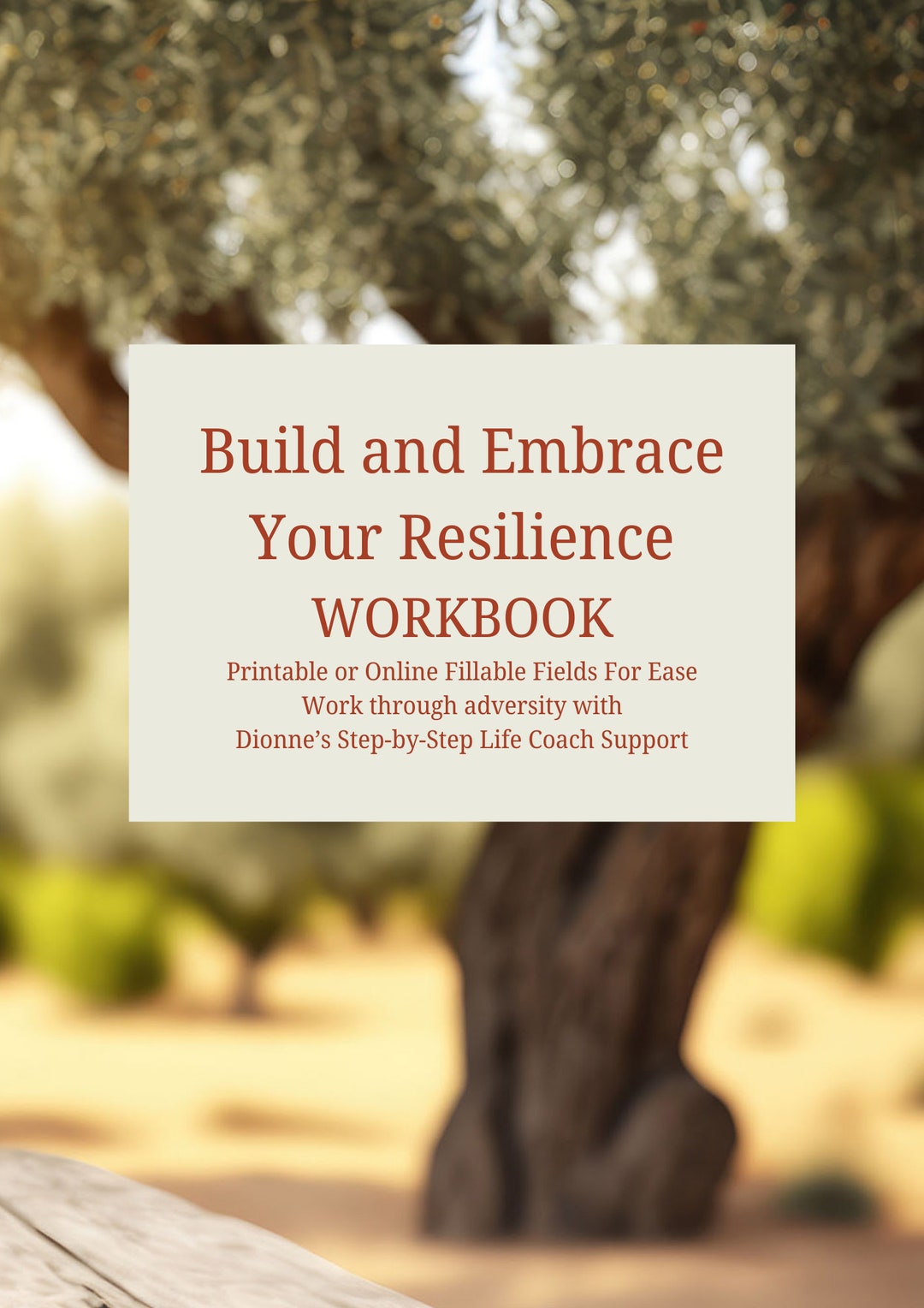 Build and Embrace Your Resilience Workbook - Etsy