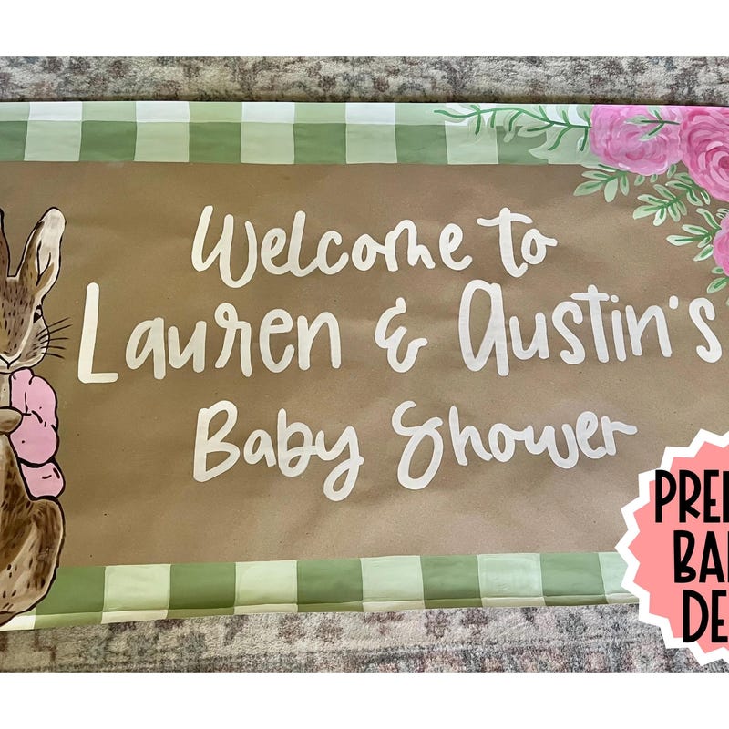 Brown Paper Banner Size - Etsy