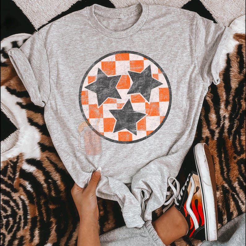 Tennessee Vols Distressed Checkered TRISTAR - PNG - Football Season ...