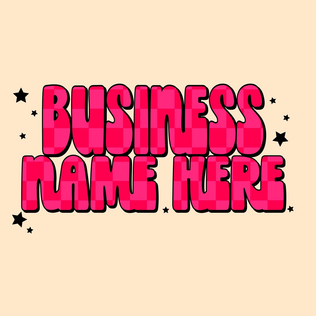 CUSTOM Pink Checkered Name PNG Digital Download- Custom Png, Custom ...